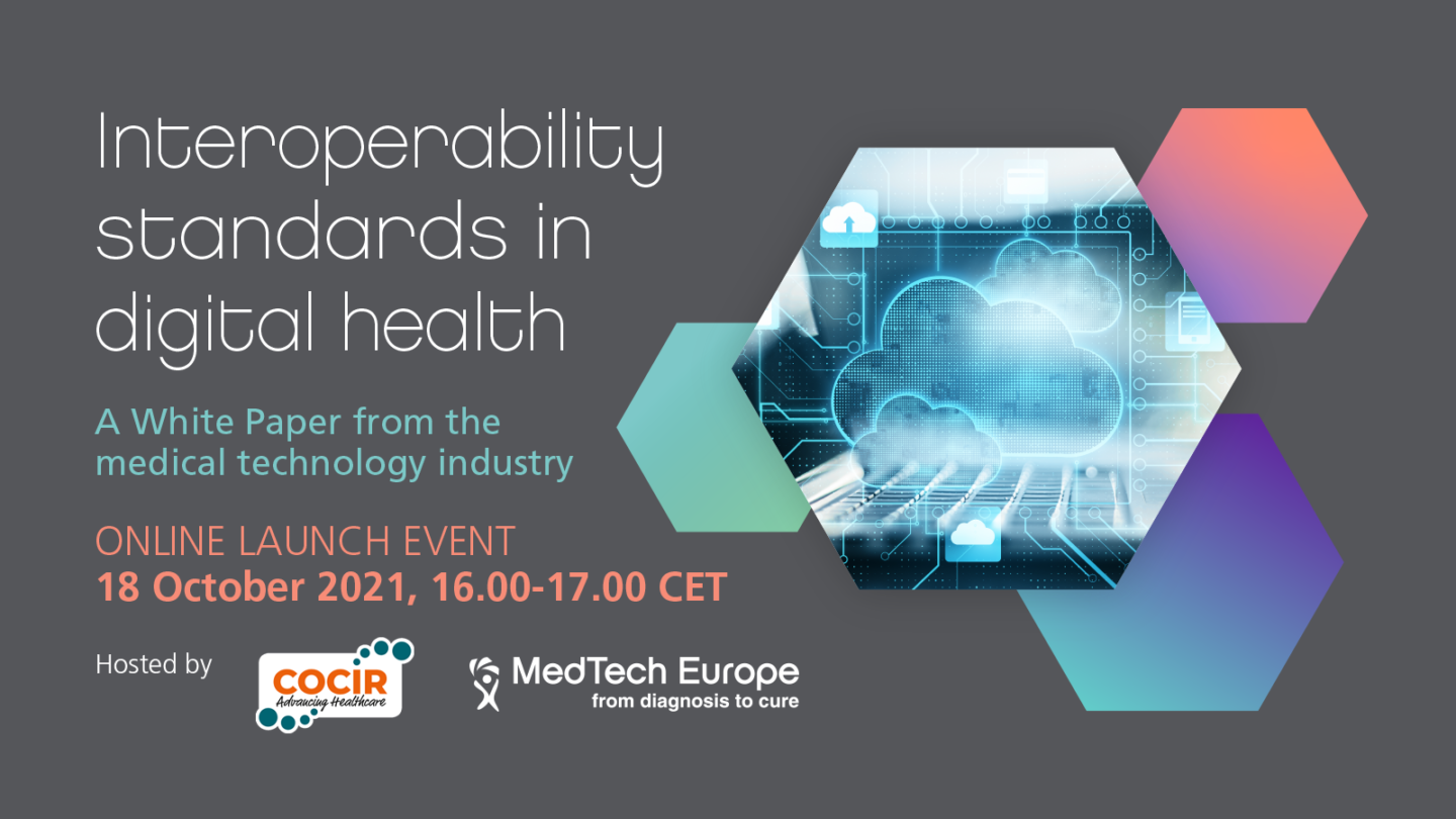 Interoperability standards in digital health - MedTech Europe