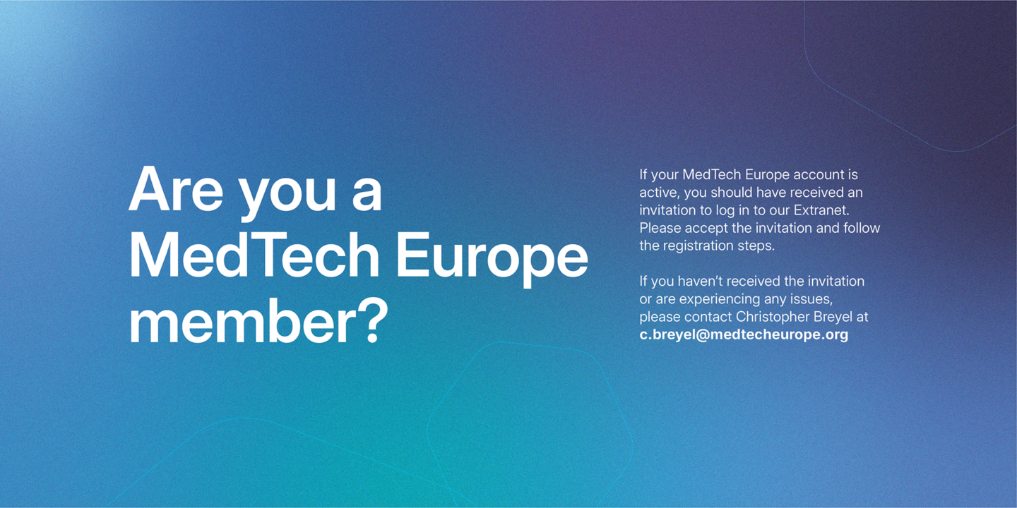 Members Area - MedTech Europe