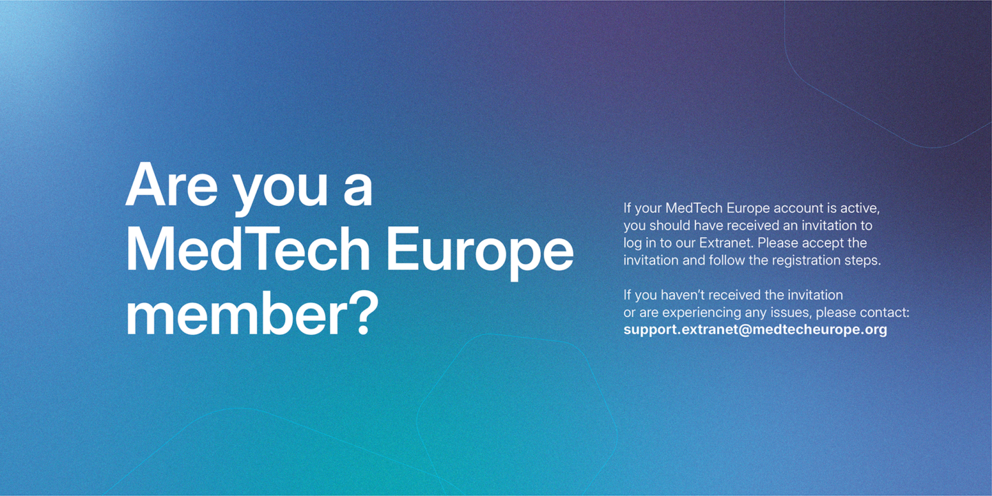 Members Area - MedTech Europe